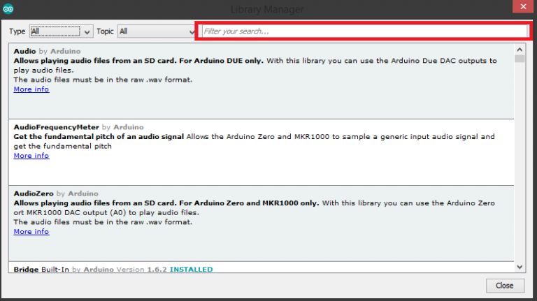 Installing Software Robolink Basecamp 
